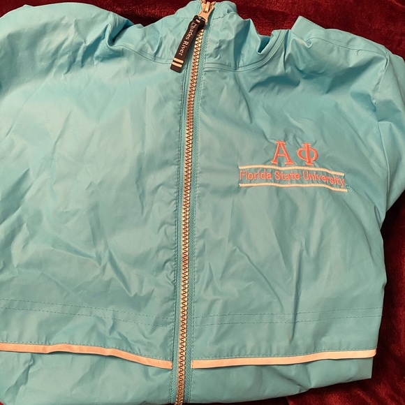 Jackets & Coats | Fsu Alpha Phi Rain Jacket | Poshmark